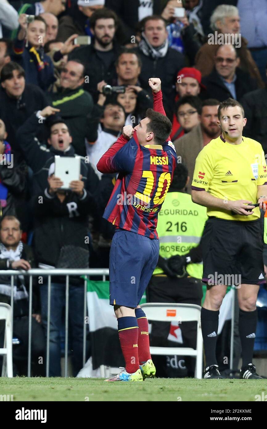 Lionel messi goal real madrid hi-res stock photography and images - Alamy