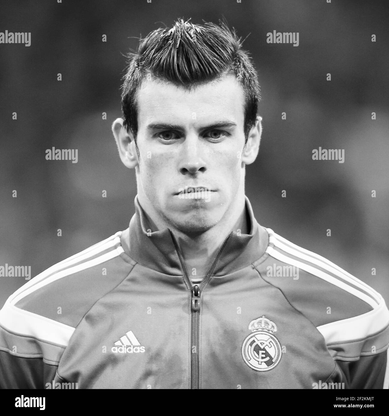 Gareth bale real madrid 2013 Black and White Stock Photos & Images - Alamy