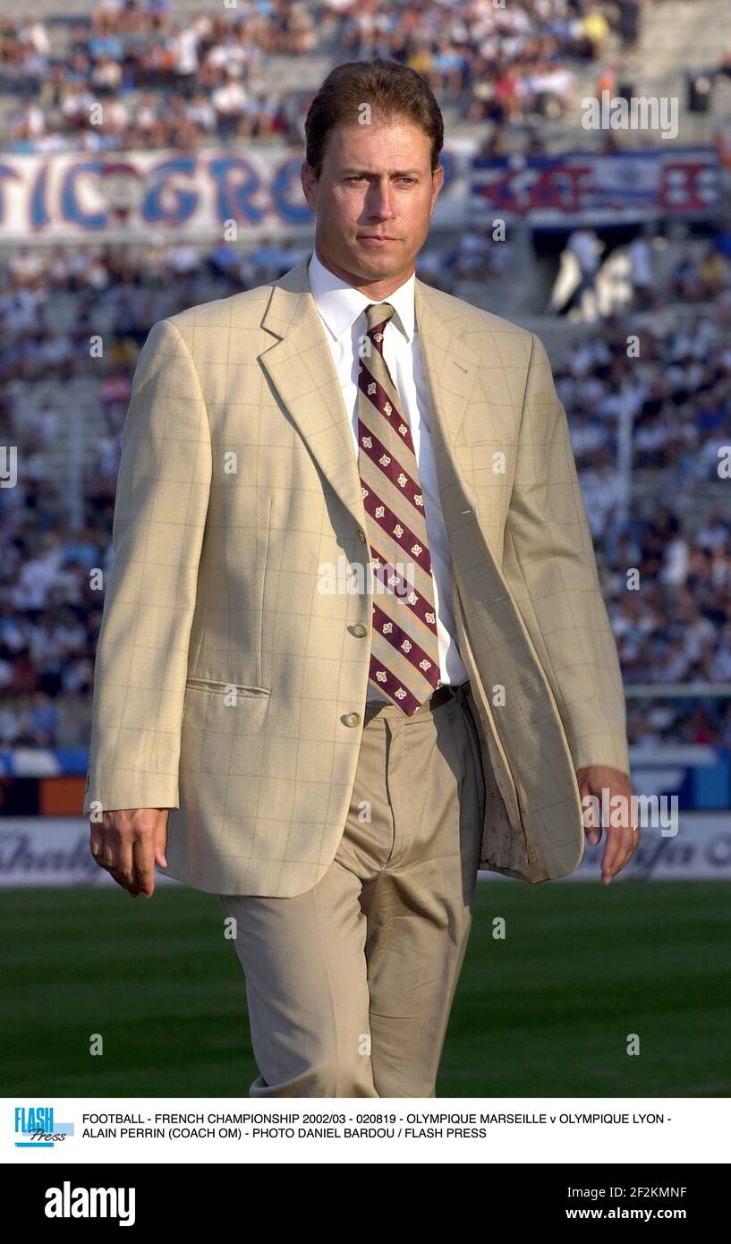 FOOTBALL - FRENCH CHAMPIONSHIP 2002/03 - 020819 - OLYMPIQUE MARSEILLE v ...