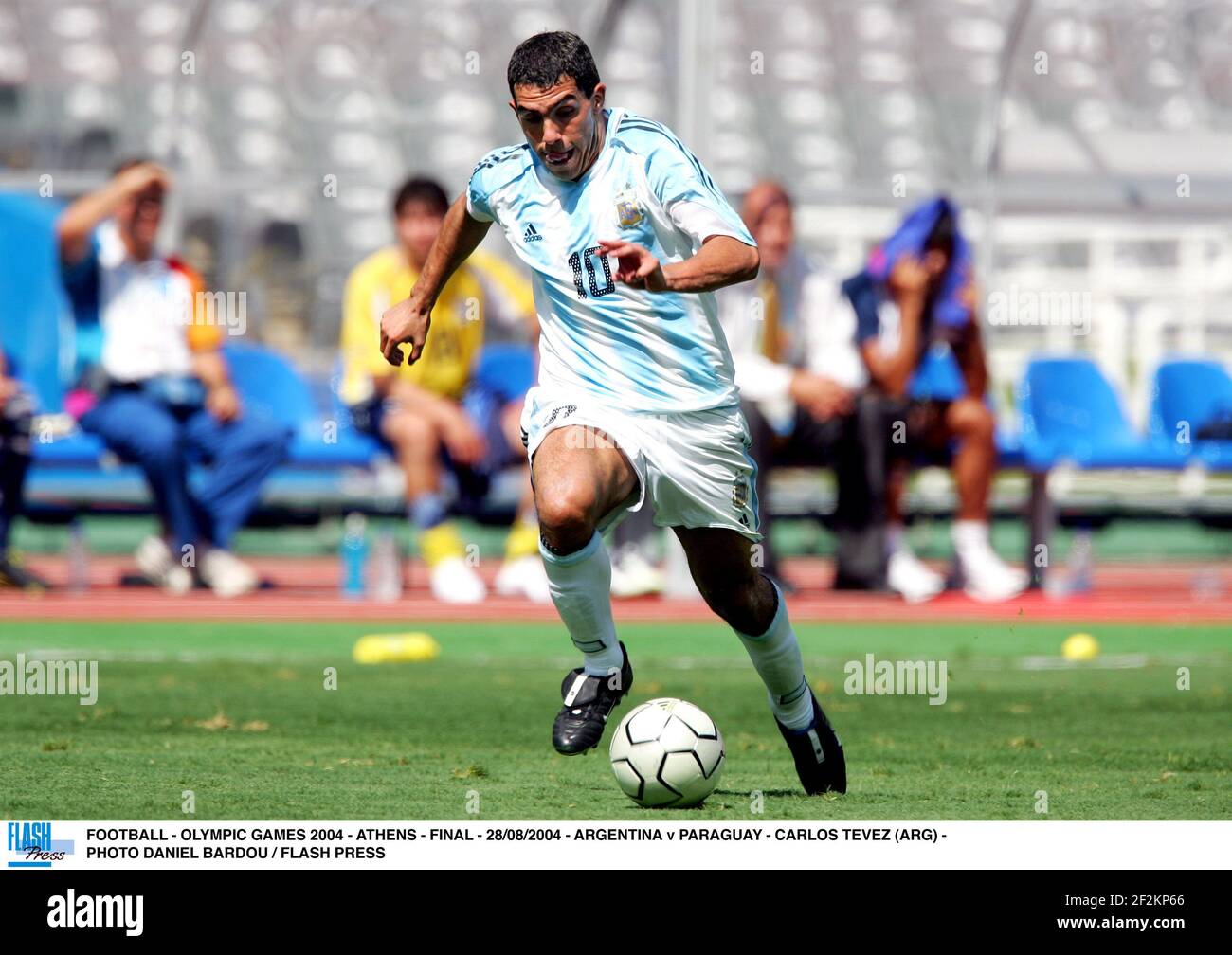 FOOTBALL - OLYMPIC GAMES 2004 - ATHENS - FINAL - 28/08/2004 - ARGENTINA ...