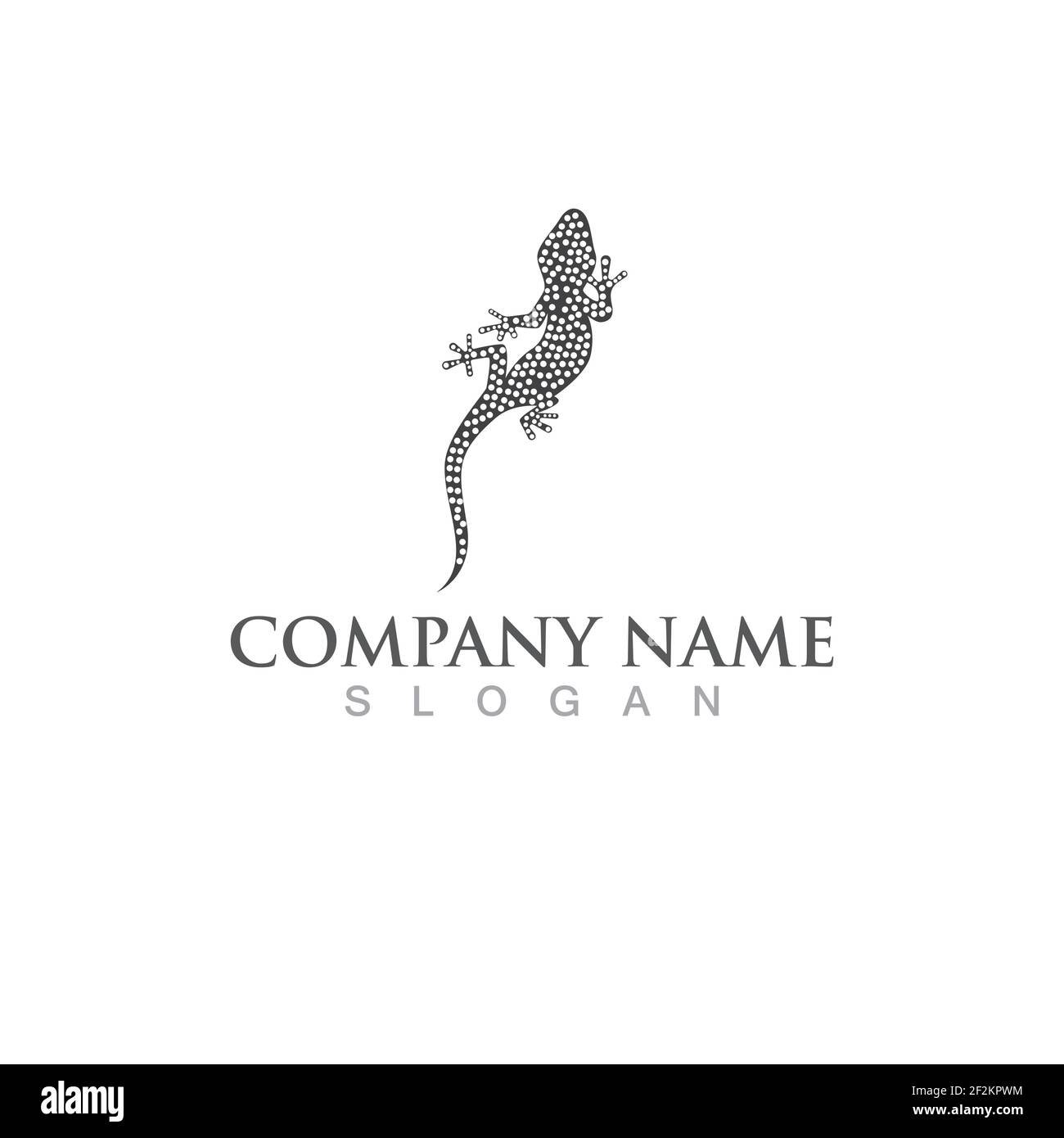 Lizard genko logo vector Stock Vector Image & Art - Alamy