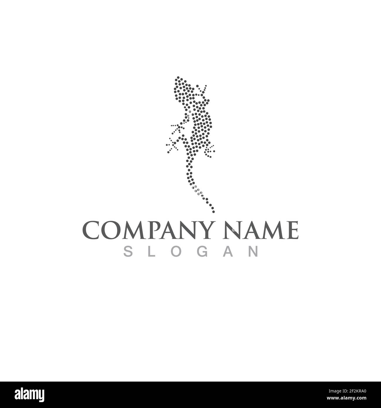 Lizard genko logo vector Stock Vector Image & Art - Alamy