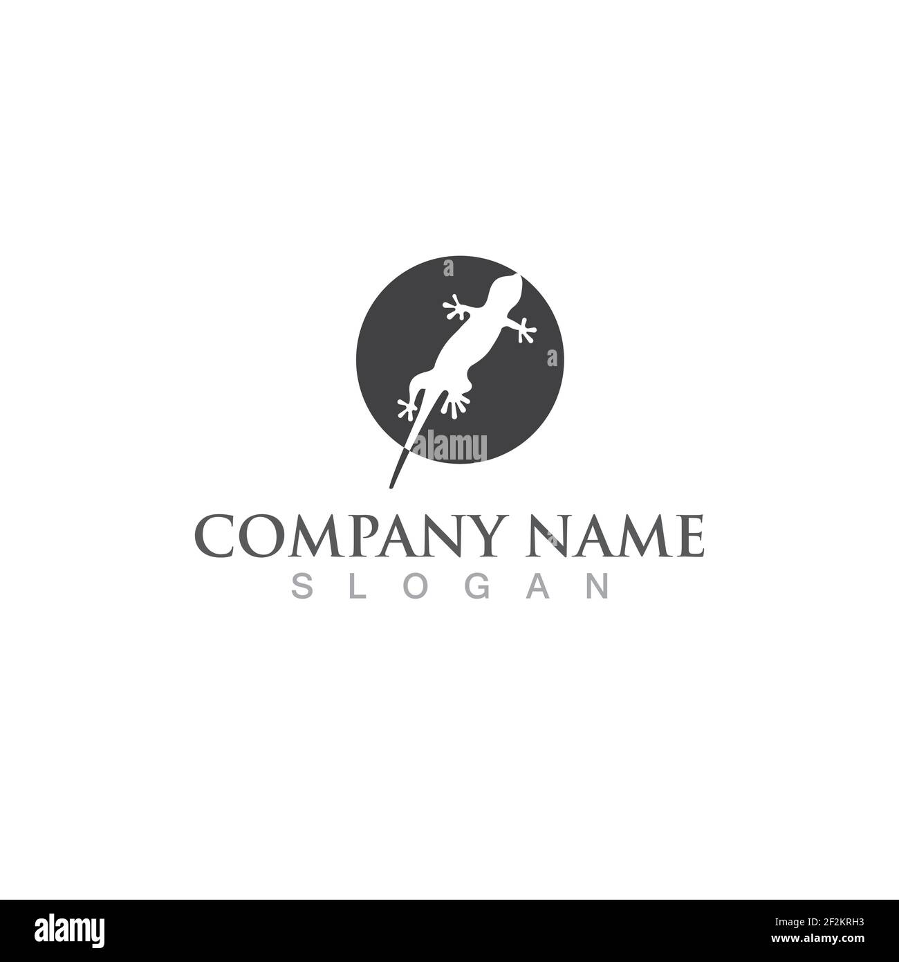 Lizard genko logo vector Stock Vector Image & Art - Alamy