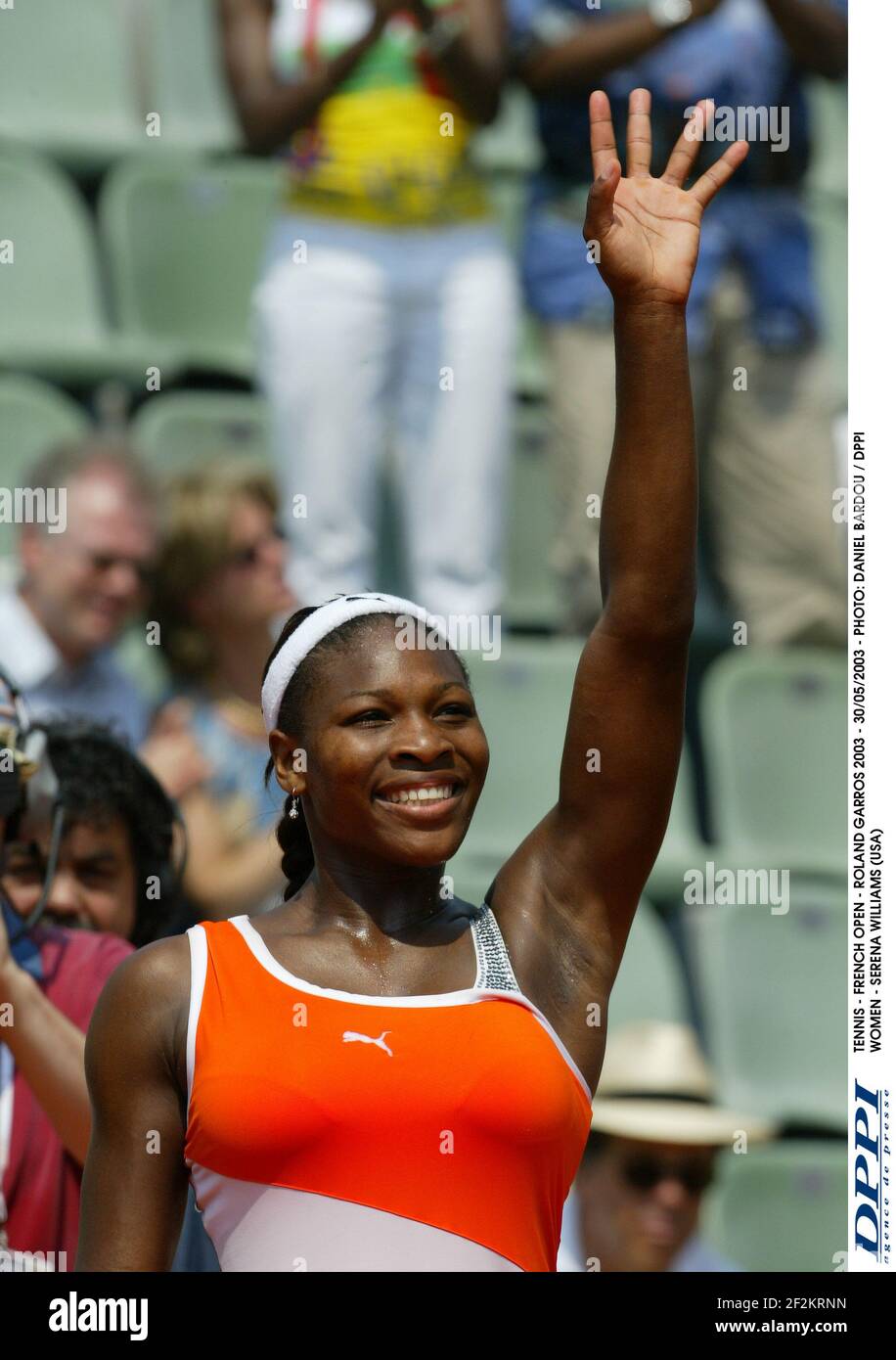 TENNIS - FRENCH OPEN - ROLAND GARROS 2003 - 30/05/2003 - PHOTO: DANIEL ...