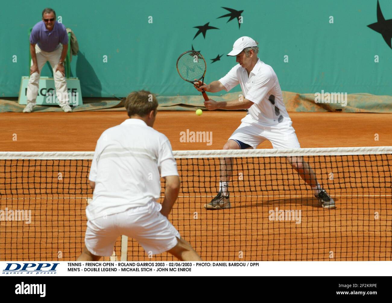 TENNIS - FRENCH OPEN - ROLAND GARROS 2003 - 02/06/2003 - PHOTO: DANIEL ...