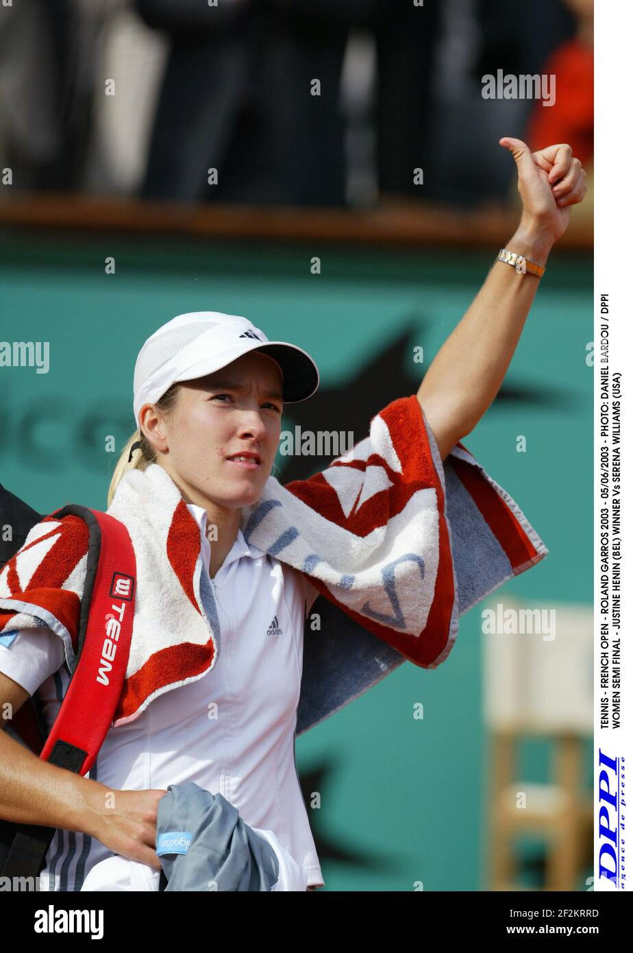TENNIS - FRENCH OPEN - ROLAND GARROS 2003 - 05/06/2003 - PHOTO: DANIEL ...