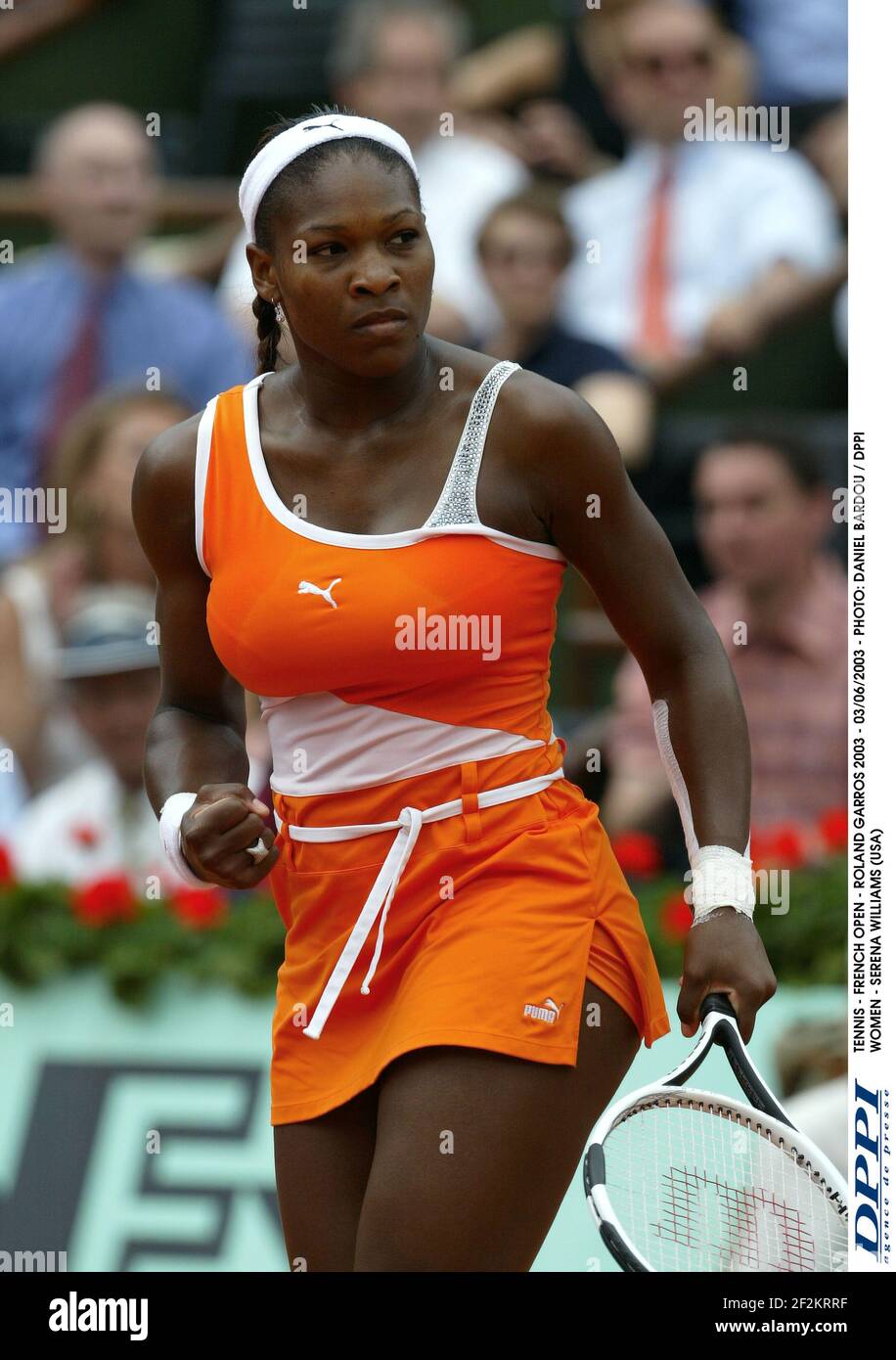 TENNIS - FRENCH OPEN - ROLAND GARROS 2003 - 03/06/2003 - PHOTO: DANIEL ...