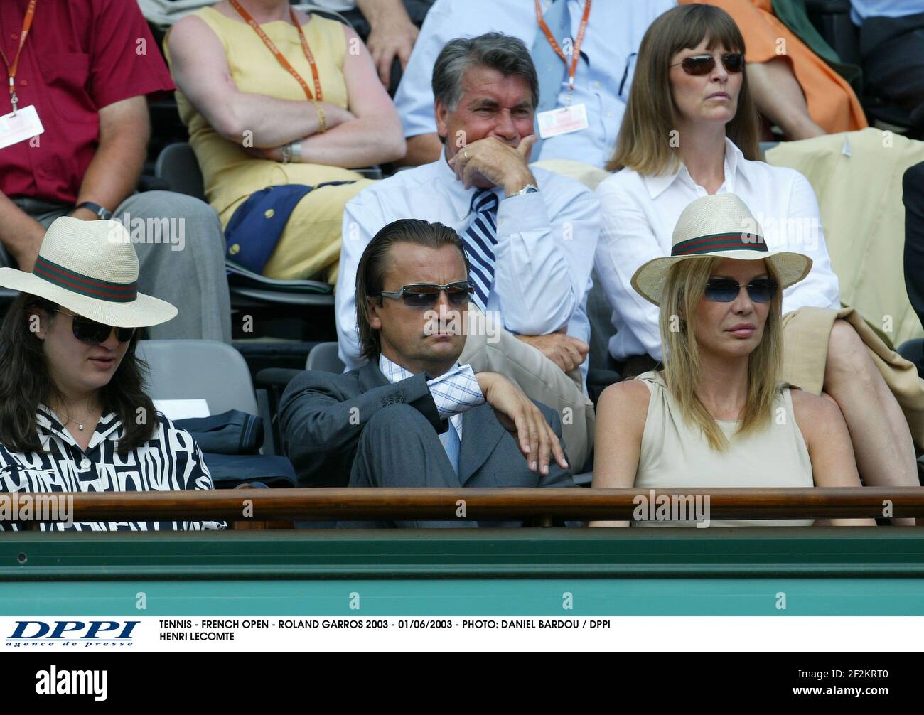 TENNIS - FRENCH OPEN - ROLAND GARROS 2003 - 01/06/2003 - PHOTO: DANIEL ...