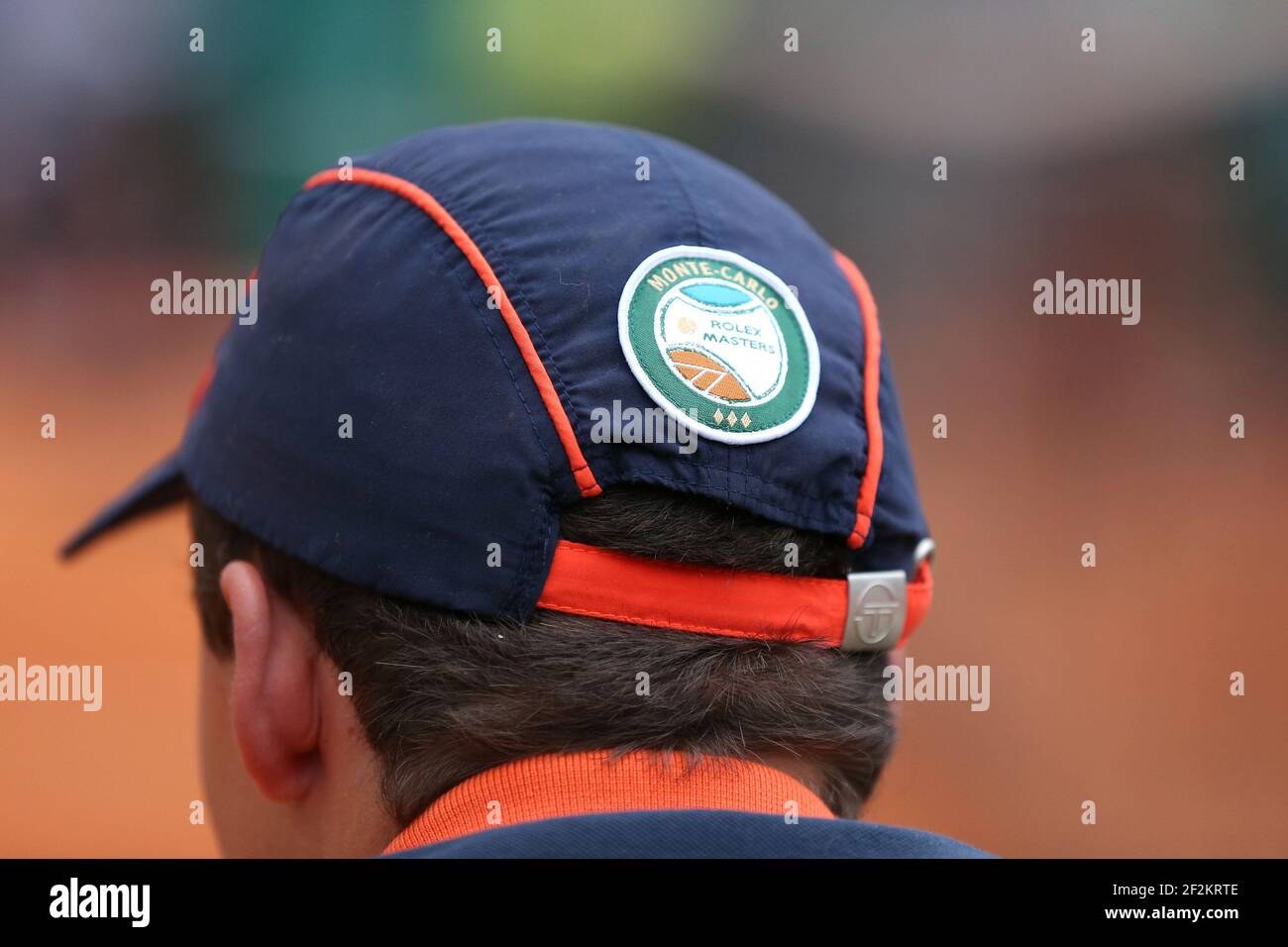The logo of the ATP Monte-Carlo Rolex Masters 2014, Monaco, on April 18 ...