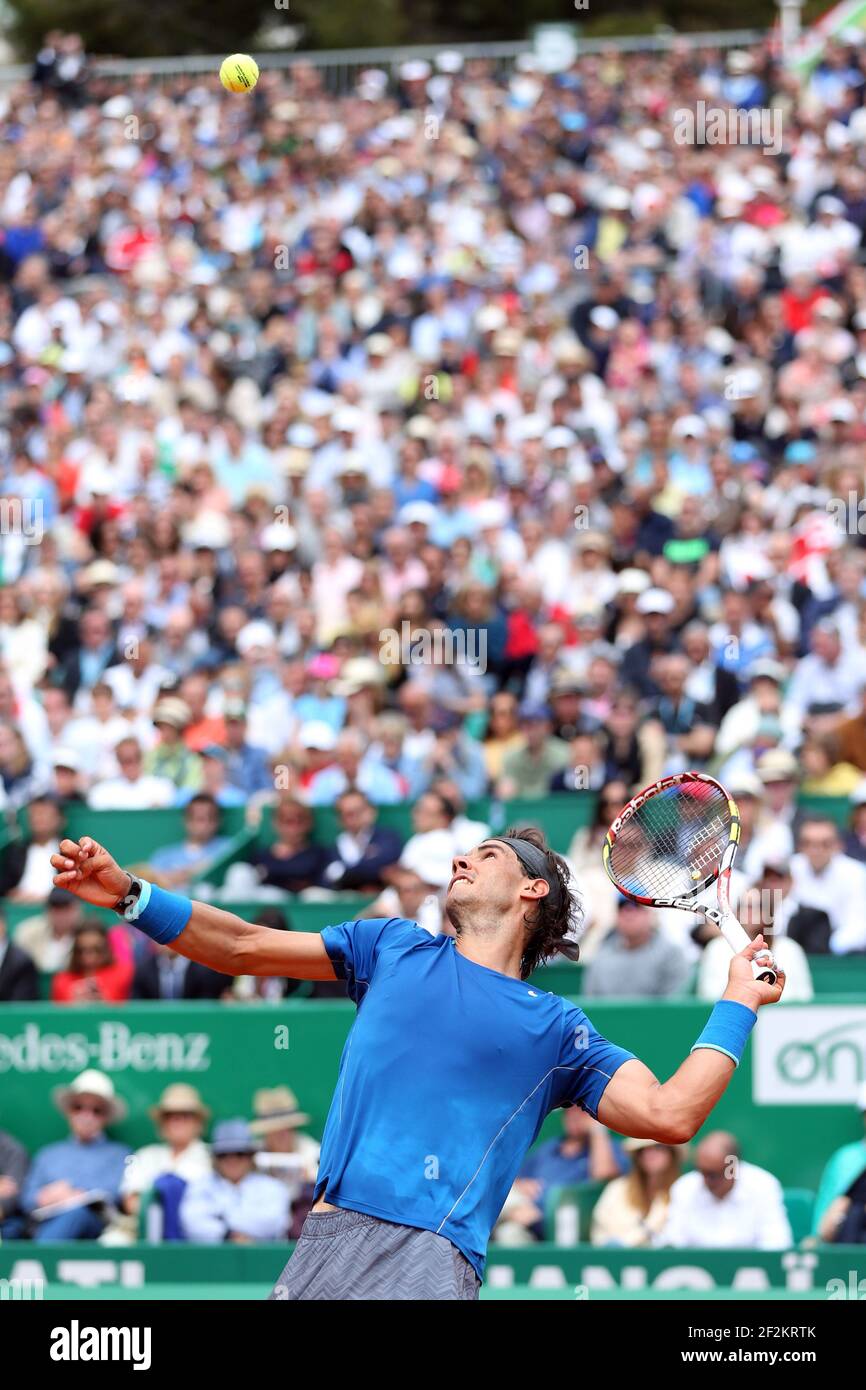 David Ferrer of Spain during The ATP Monte-Carlo Rolex Masters 2014 ...