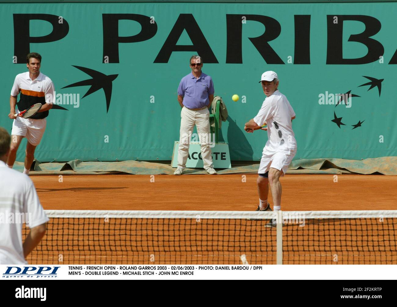 TENNIS - FRENCH OPEN - ROLAND GARROS 2003 - 02/06/2003 - PHOTO: DANIEL ...