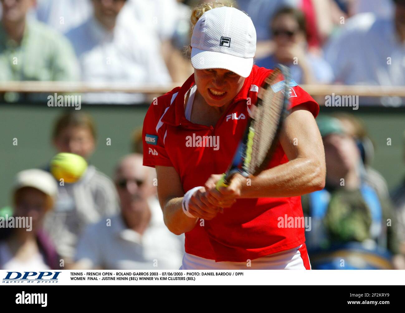 Justine henin 2003 french hi-res stock photography and images - Alamy