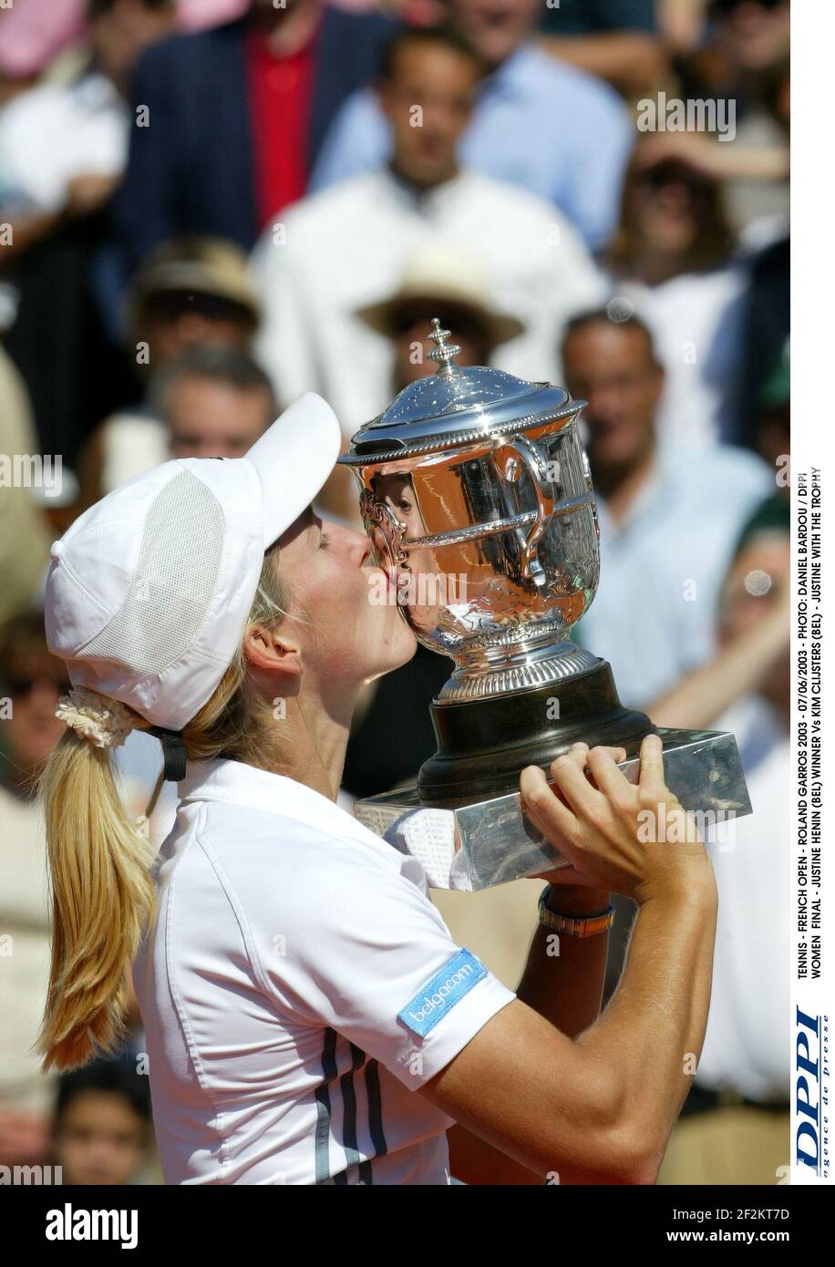 Justine henin 2003 french hi-res stock photography and images - Alamy