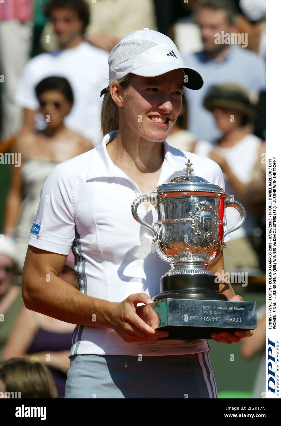TENNIS - FRENCH OPEN - ROLAND GARROS 2003 - 07/06/2003 - PHOTO: DANIEL ...