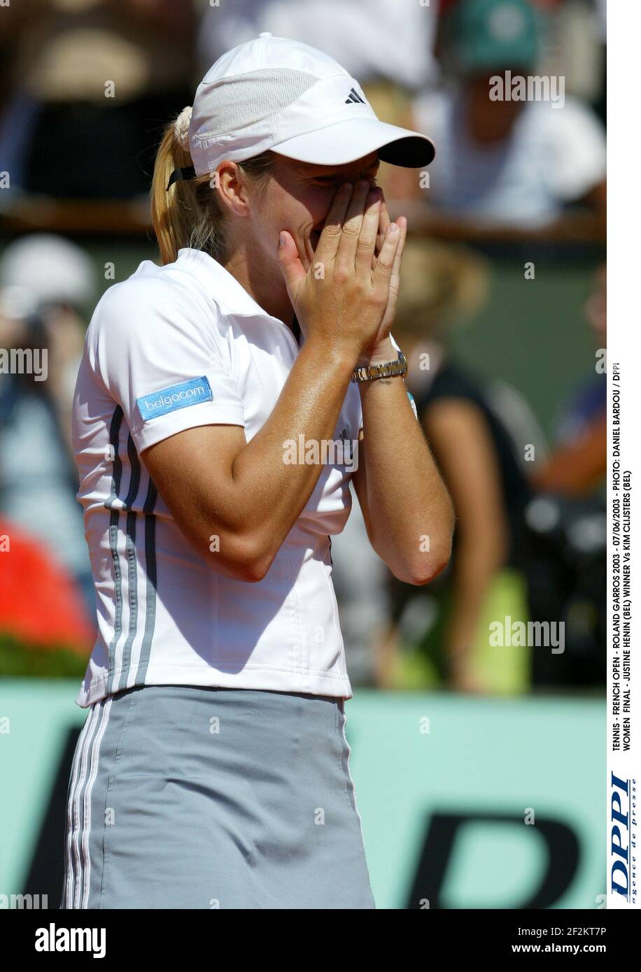 TENNIS - FRENCH OPEN - ROLAND GARROS 2003 - 07/06/2003 - PHOTO: DANIEL ...