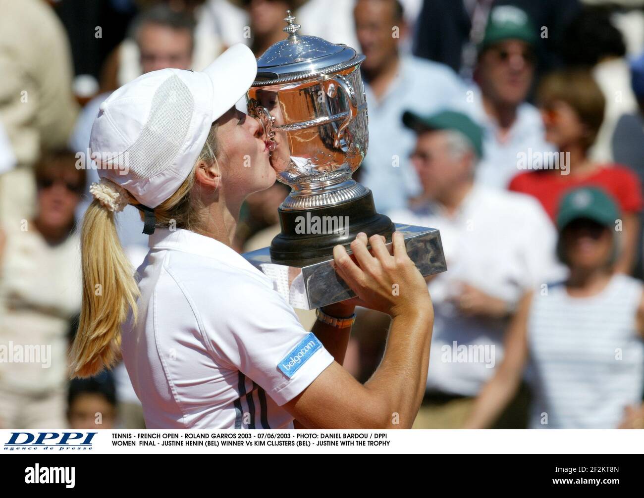 Justine henin 2003 hi-res stock photography and images - Alamy