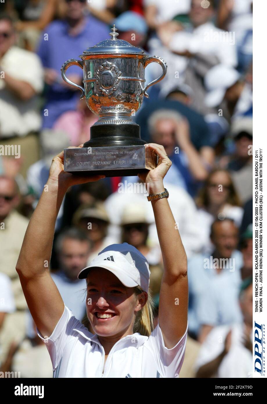 TENNIS - FRENCH OPEN - ROLAND GARROS 2003 - 07/06/2003 - PHOTO: DANIEL ...