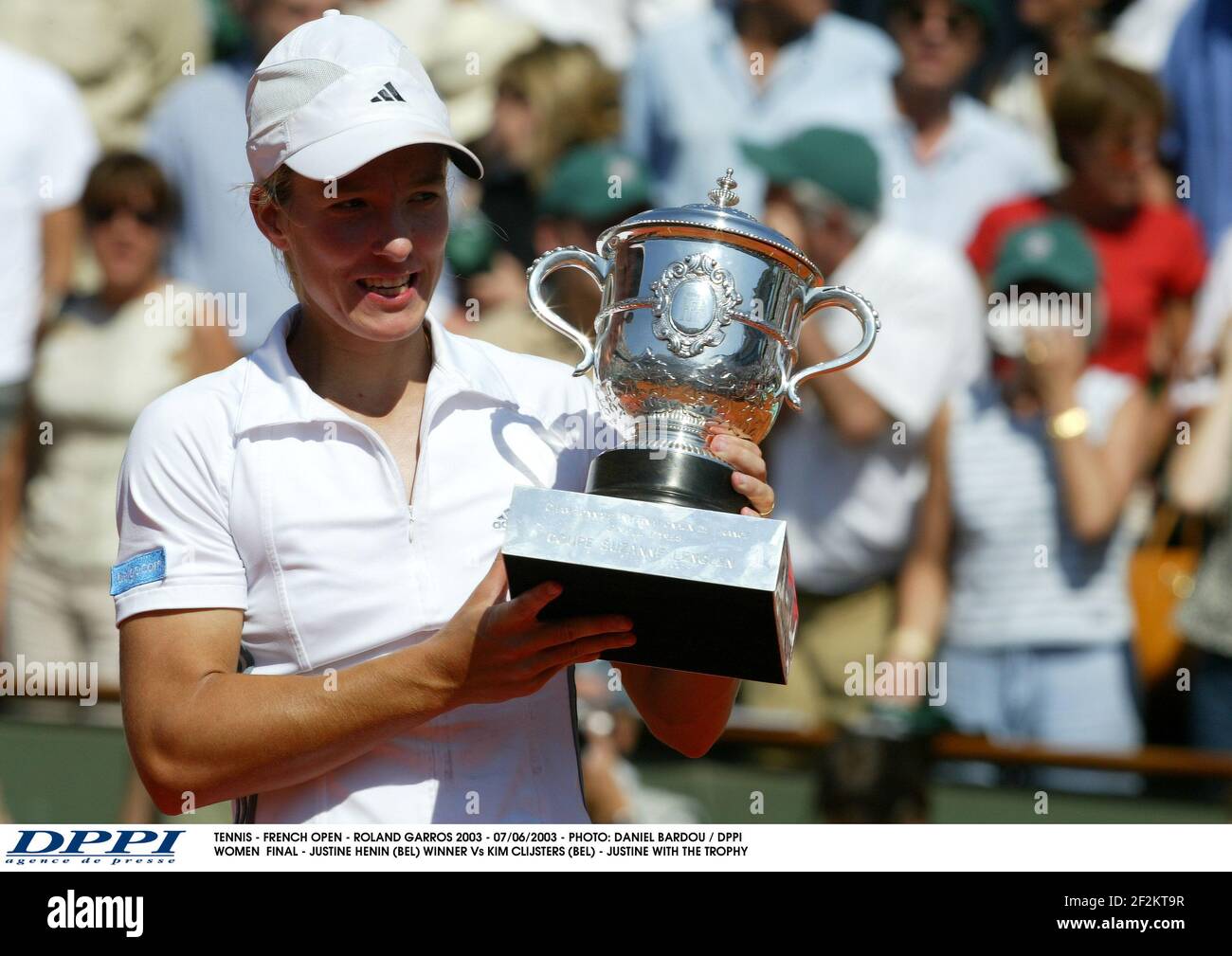 TENNIS - FRENCH OPEN - ROLAND GARROS 2003 - 07/06/2003 - PHOTO: DANIEL ...