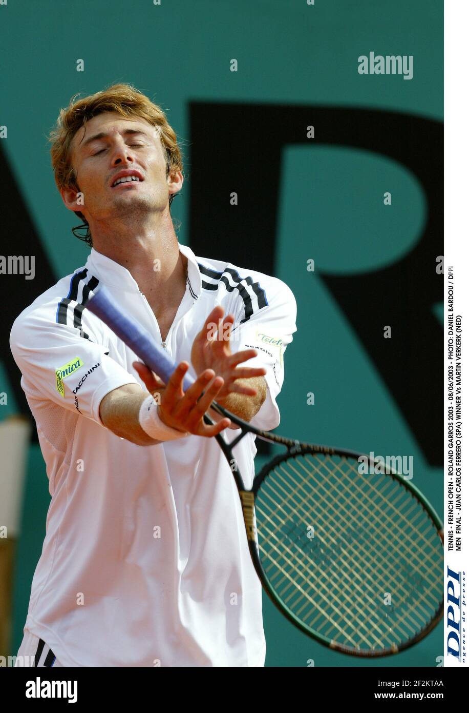 TENNIS - FRENCH OPEN - ROLAND GARROS 2003 - 08/06/2003 - PHOTO: DANIEL ...