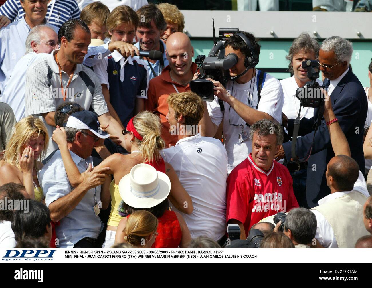 Juan carlos ferrero 2003 french open hi-res stock photography and ...