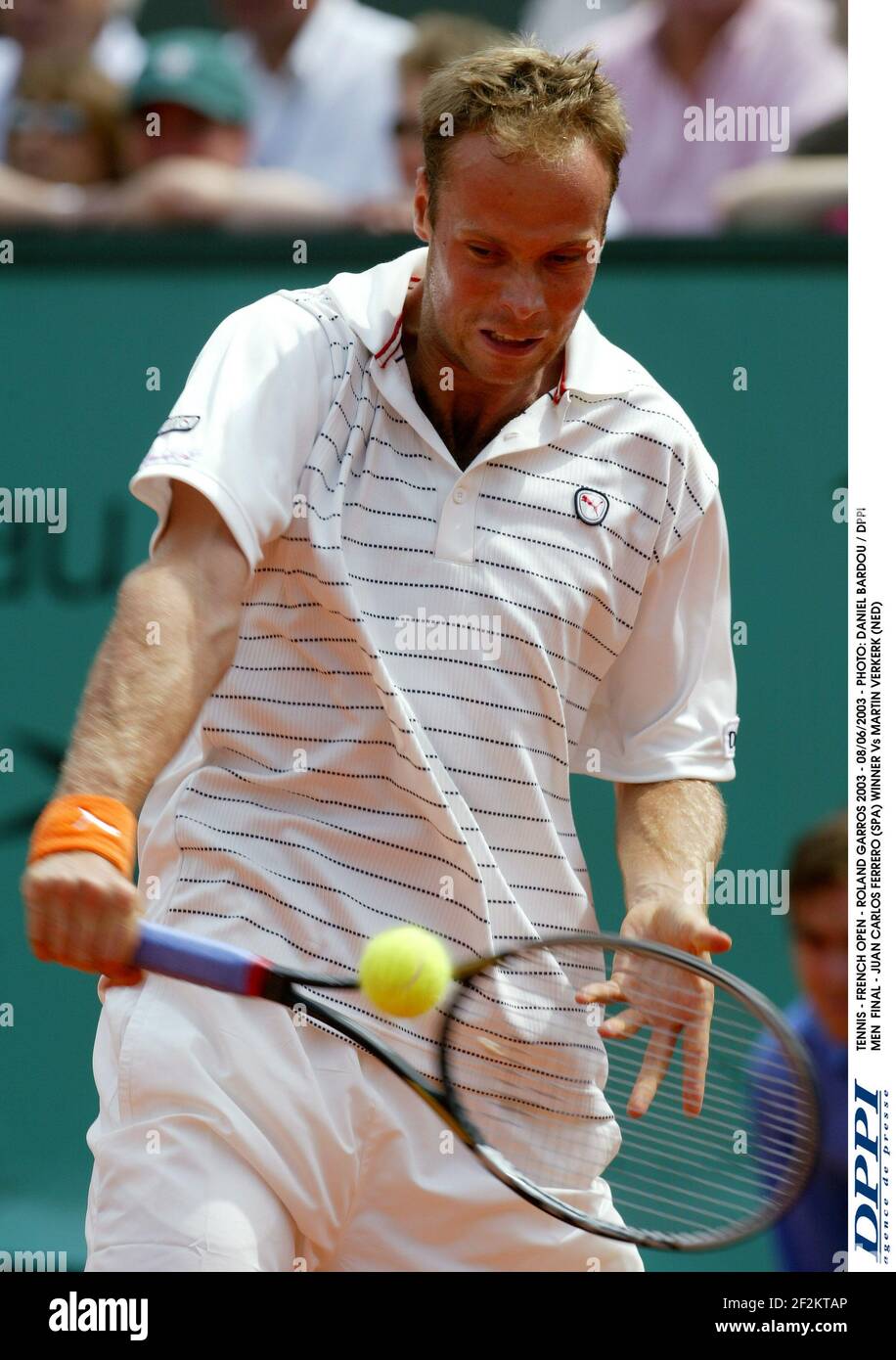 Juan carlos ferrero 2003 french open hi-res stock photography and ...