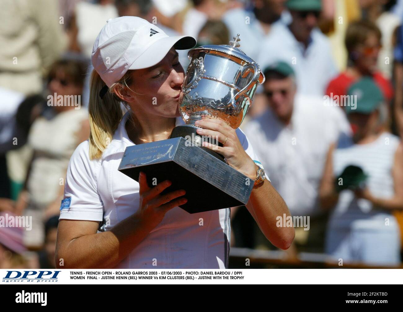 Justine henin 2003 french hi-res stock photography and images - Alamy