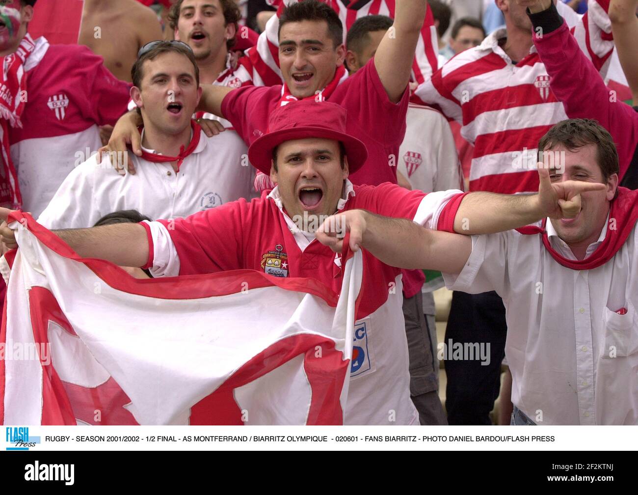 RUGBY - SEASON 2001/2002 - 1/2 FINAL - AS MONTFERRAND / BIARRITZ ...