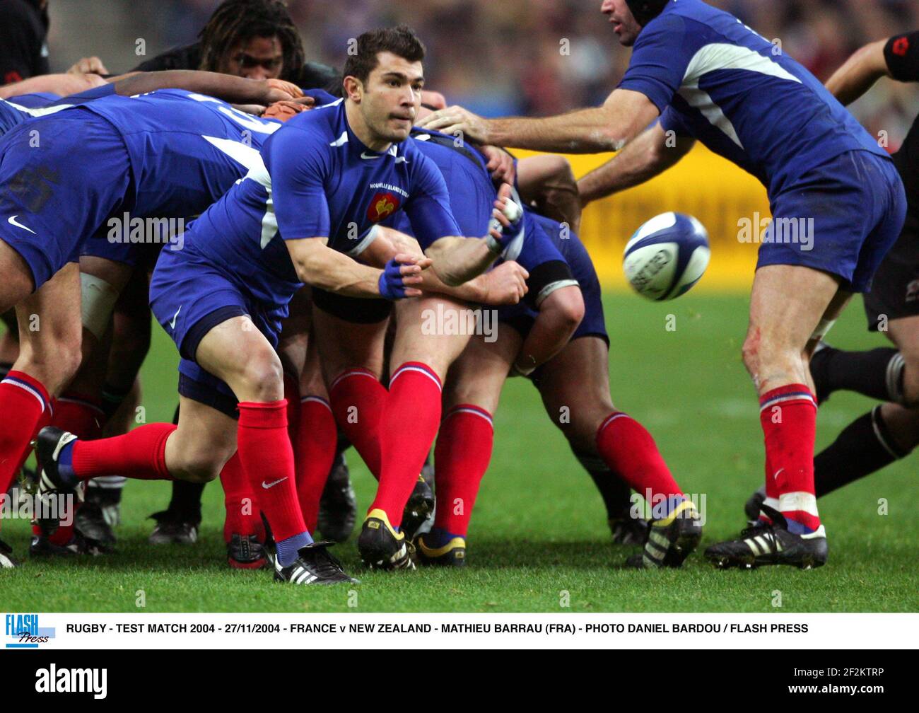 RUGBY - TEST MATCH 2004 - 27/11/2004 - FRANCE v NEW ZEALAND - MATHIEU ...