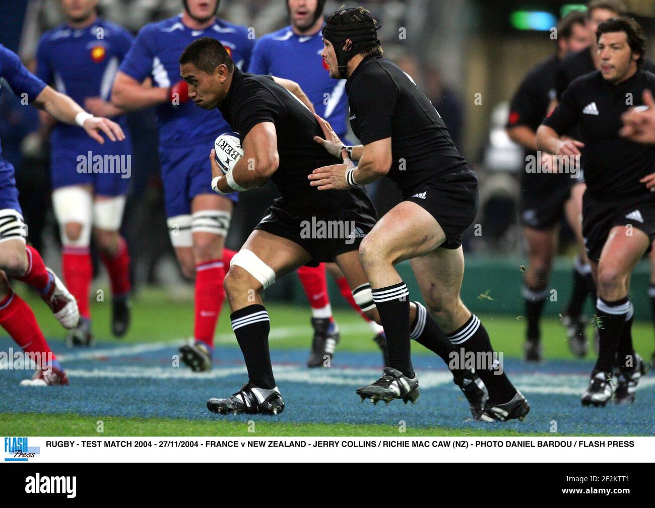 RUGBY - TEST MATCH 2004 - 27/11/2004 - FRANCE v NEW ZEALAND - JERRY ...