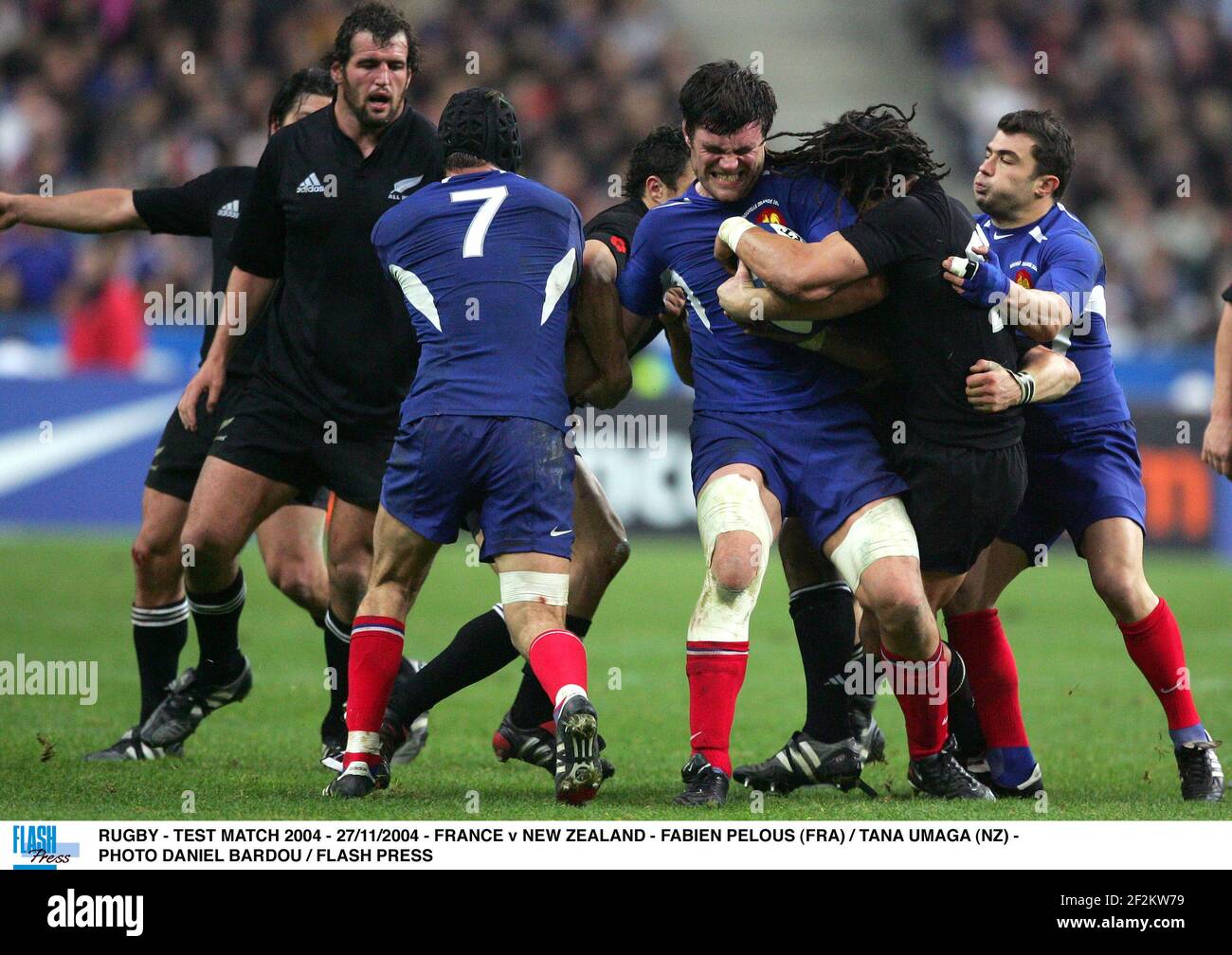 RUGBY - TEST MATCH 2004 - 27/11/2004 - FRANCE v NEW ZEALAND - FABIEN ...