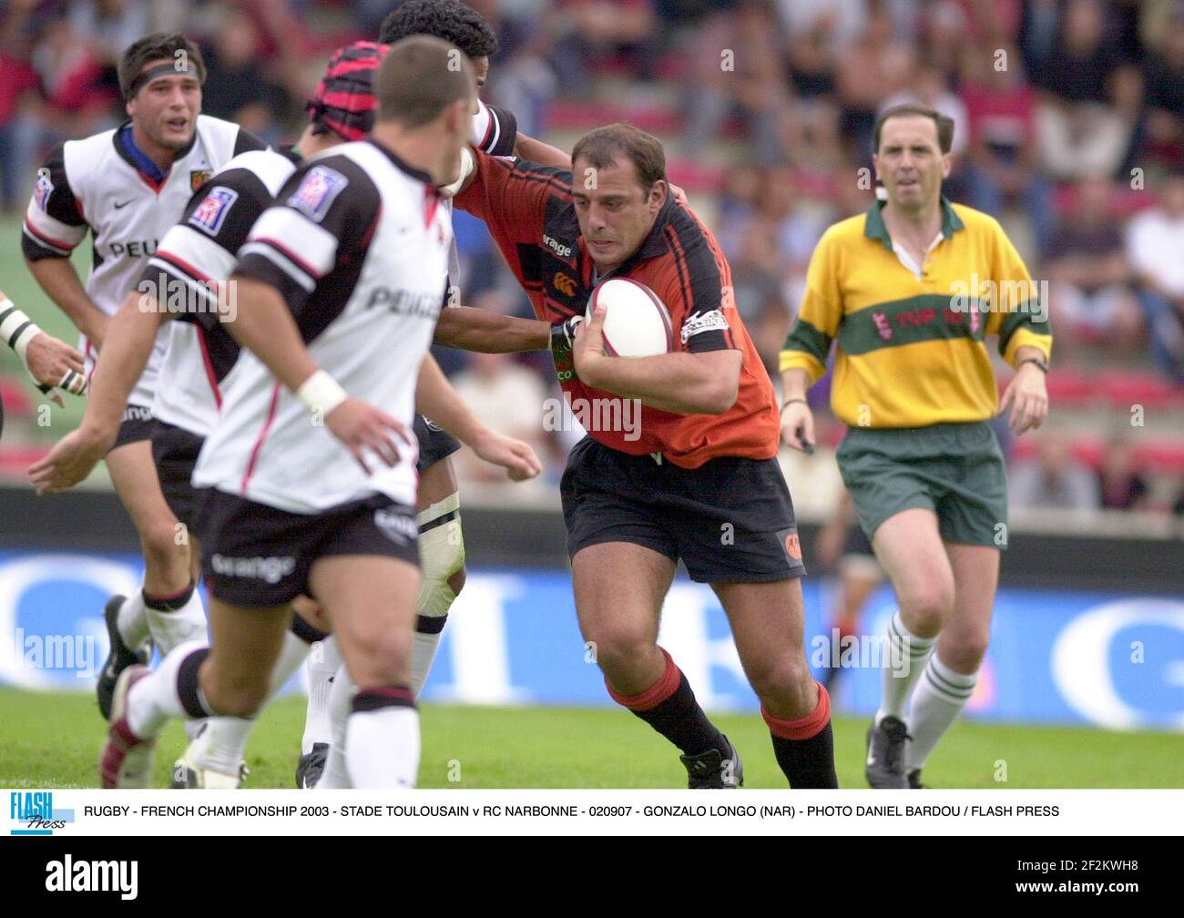 RUGBY - FRENCH CHAMPIONSHIP 2003 - STADE TOULOUSAIN v RC NARBONNE ...