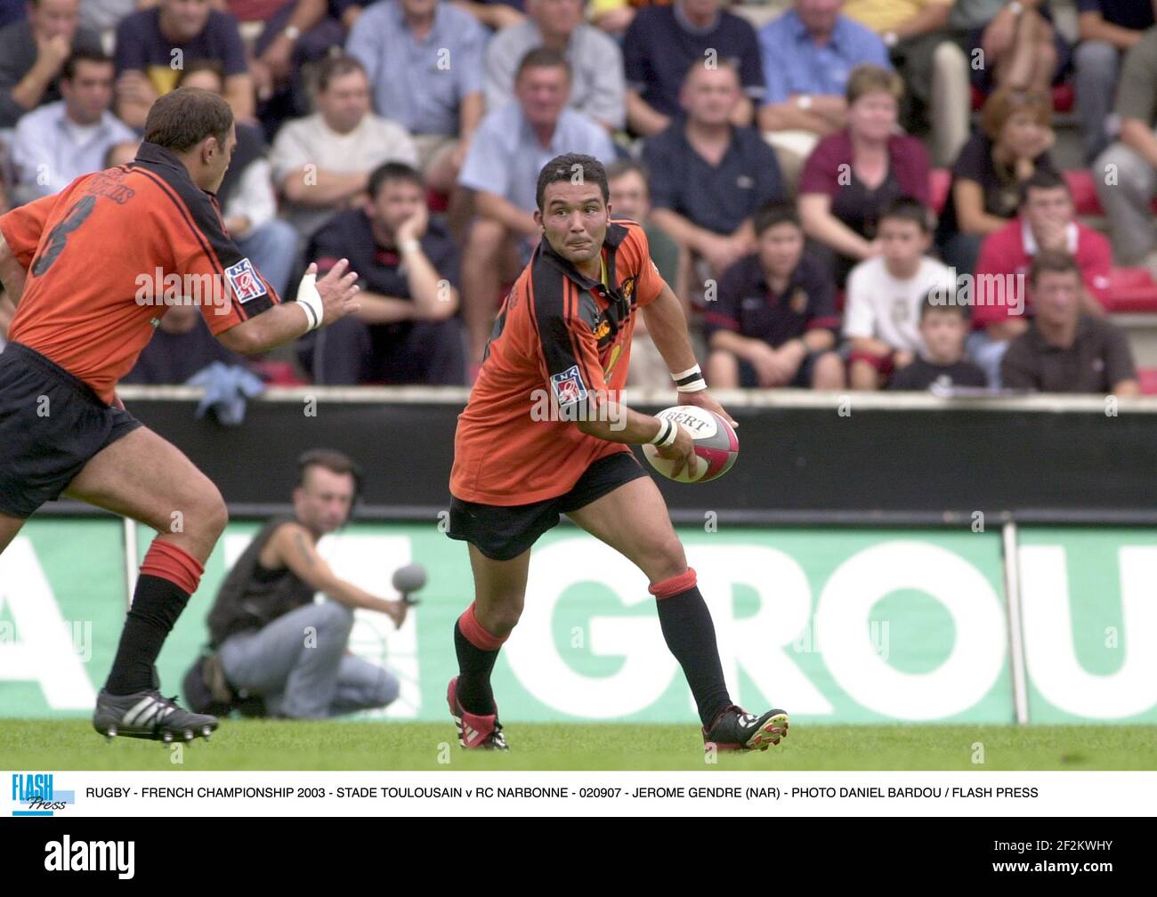 RUGBY - FRENCH CHAMPIONSHIP 2003 - STADE TOULOUSAIN v RC NARBONNE ...