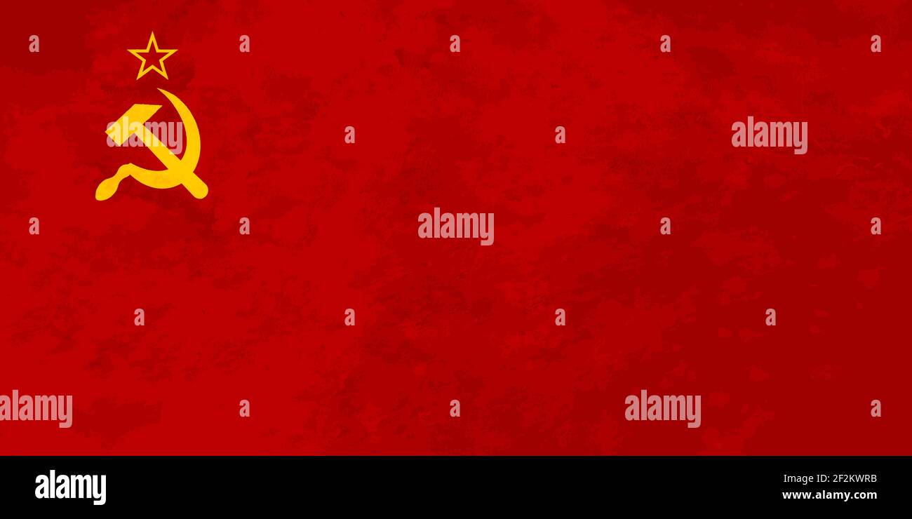 Old Russian Flag Symbol