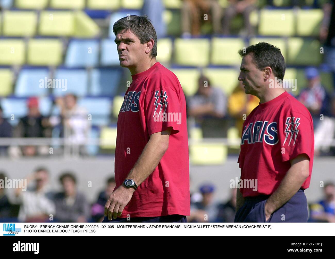 RUGBY - FRENCH CHAMPIONSHIP 2002/03 - 021005 - MONTFERRAND v STADE ...