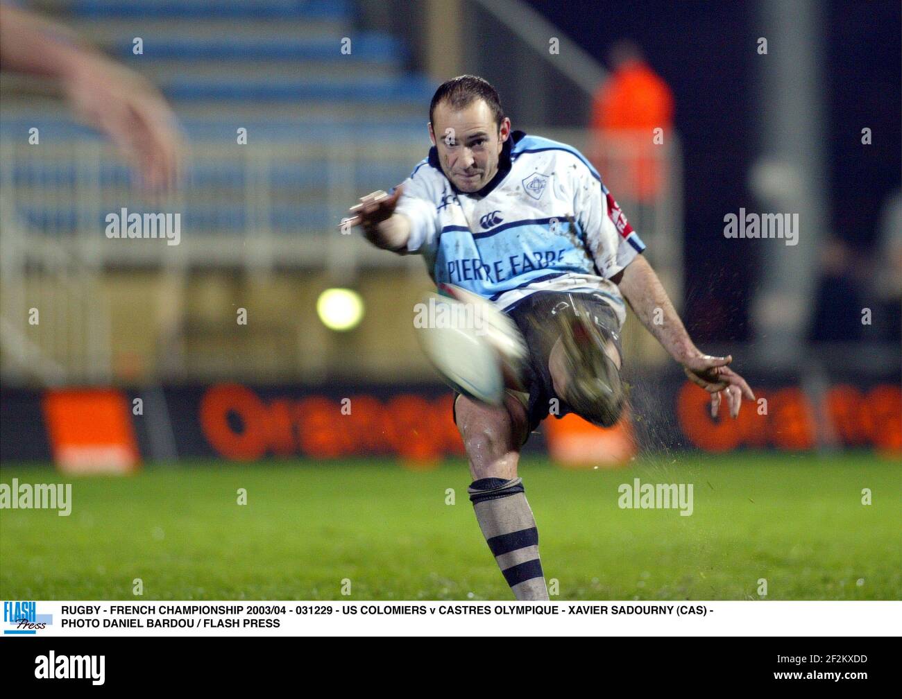 RUGBY - FRENCH CHAMPIONSHIP 2003/04 - 031229 - US COLOMIERS v CASTRES ...
