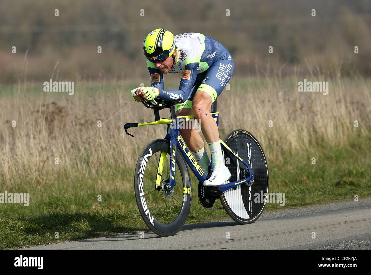 Boy Van Poppel of Netherlands and Intermarche - Wanty - Gobert during ...