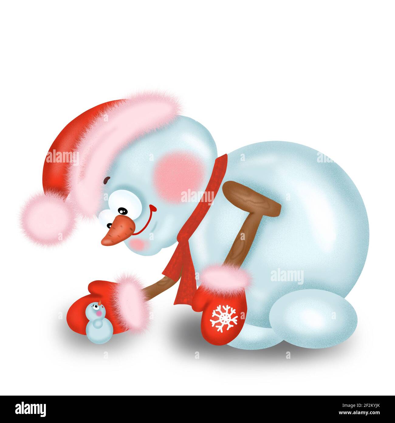 Snowman portrait Cut Out Stock Images & Pictures - Alamy