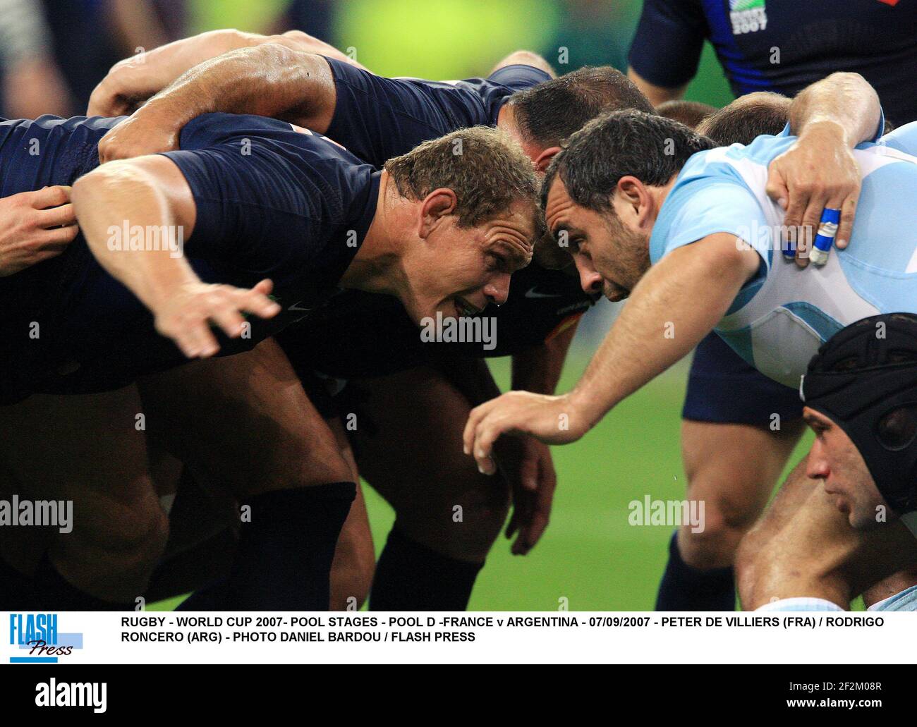 RUGBY - WORLD CUP 2007- POOL STAGES - POOL D -FRANCE v ARGENTINA - 07 ...