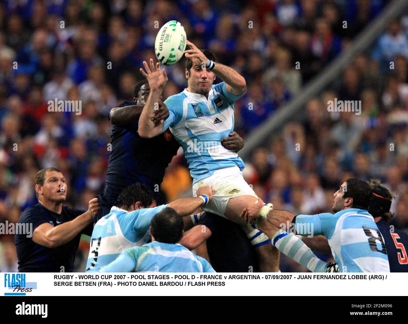 RUGBY - WORLD CUP 2007 - POOL STAGES - POOL D - FRANCE v ARGENTINA - 07 ...