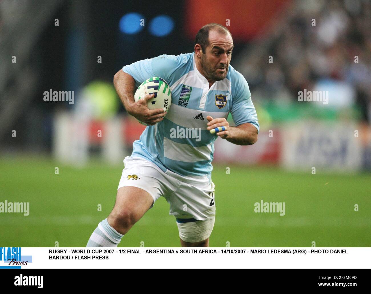 RUGBY - WORLD CUP 2007 - 1/2 FINAL - ARGENTINA v SOUTH AFRICA - 14/10 ...