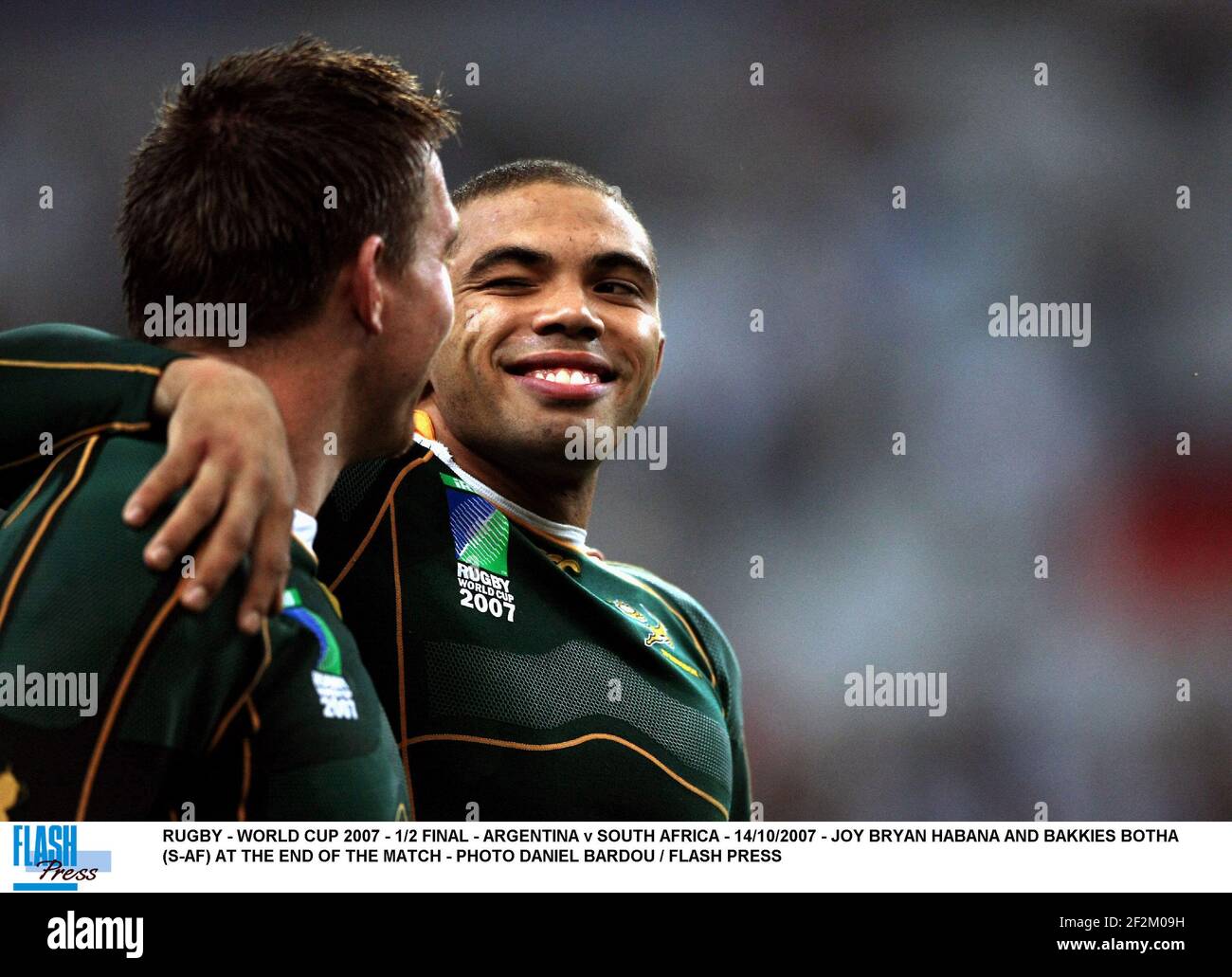 Bryan habana 2007 world cup final hi-res stock photography and images ...