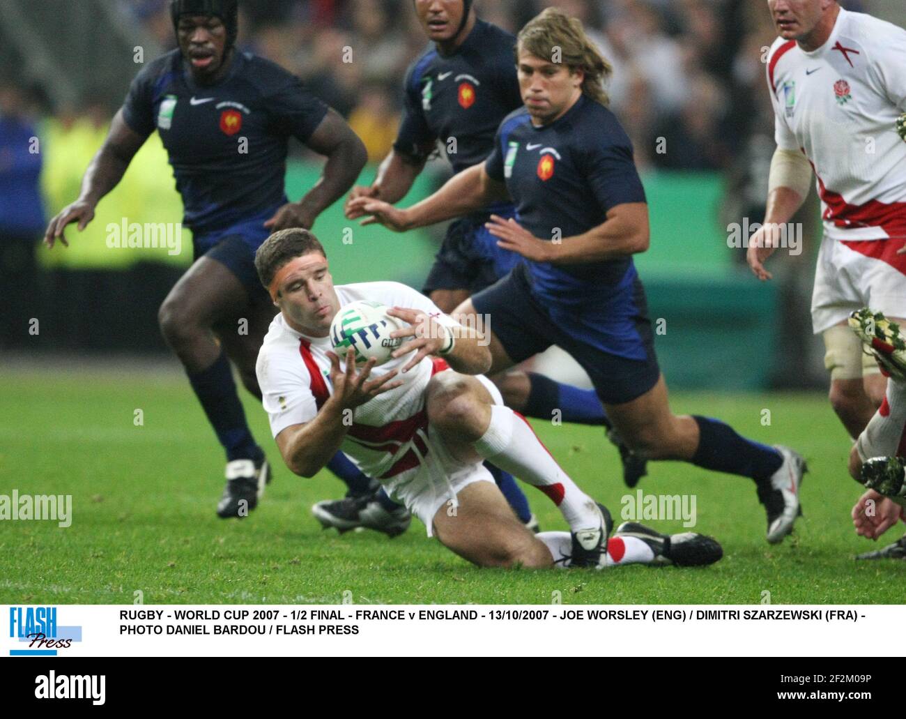 RUGBY - WORLD CUP 2007 - 1/2 FINAL - FRANCE v ENGLAND - 13/10/2007 ...