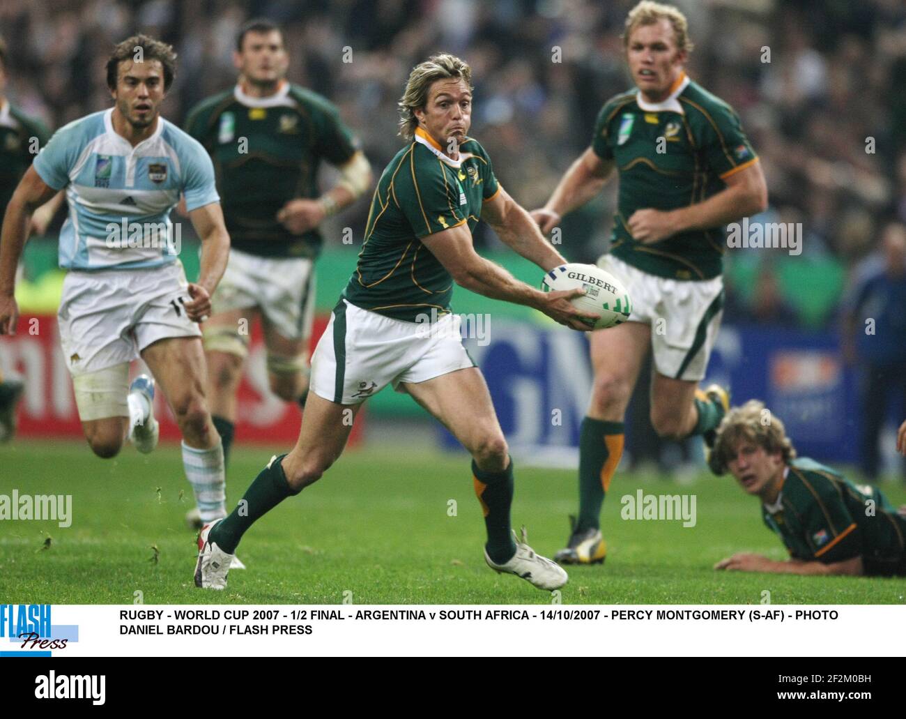 RUGBY - WORLD CUP 2007 - 1/2 FINAL - ARGENTINA v SOUTH AFRICA - 14/10 ...