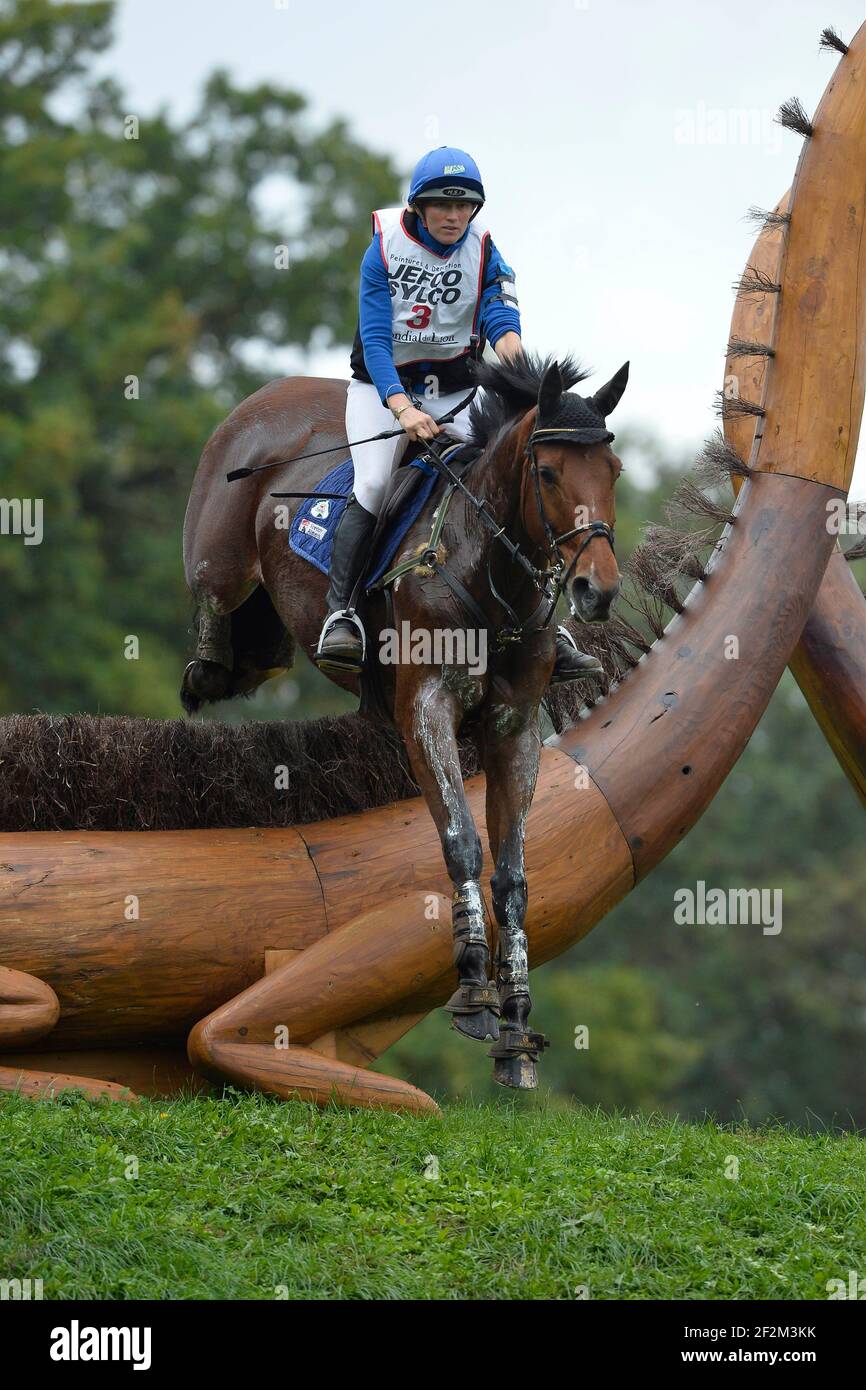 France, Le Lion d'Angers : KARIN DONCKERS RIDING ON LADY BROWN during ...