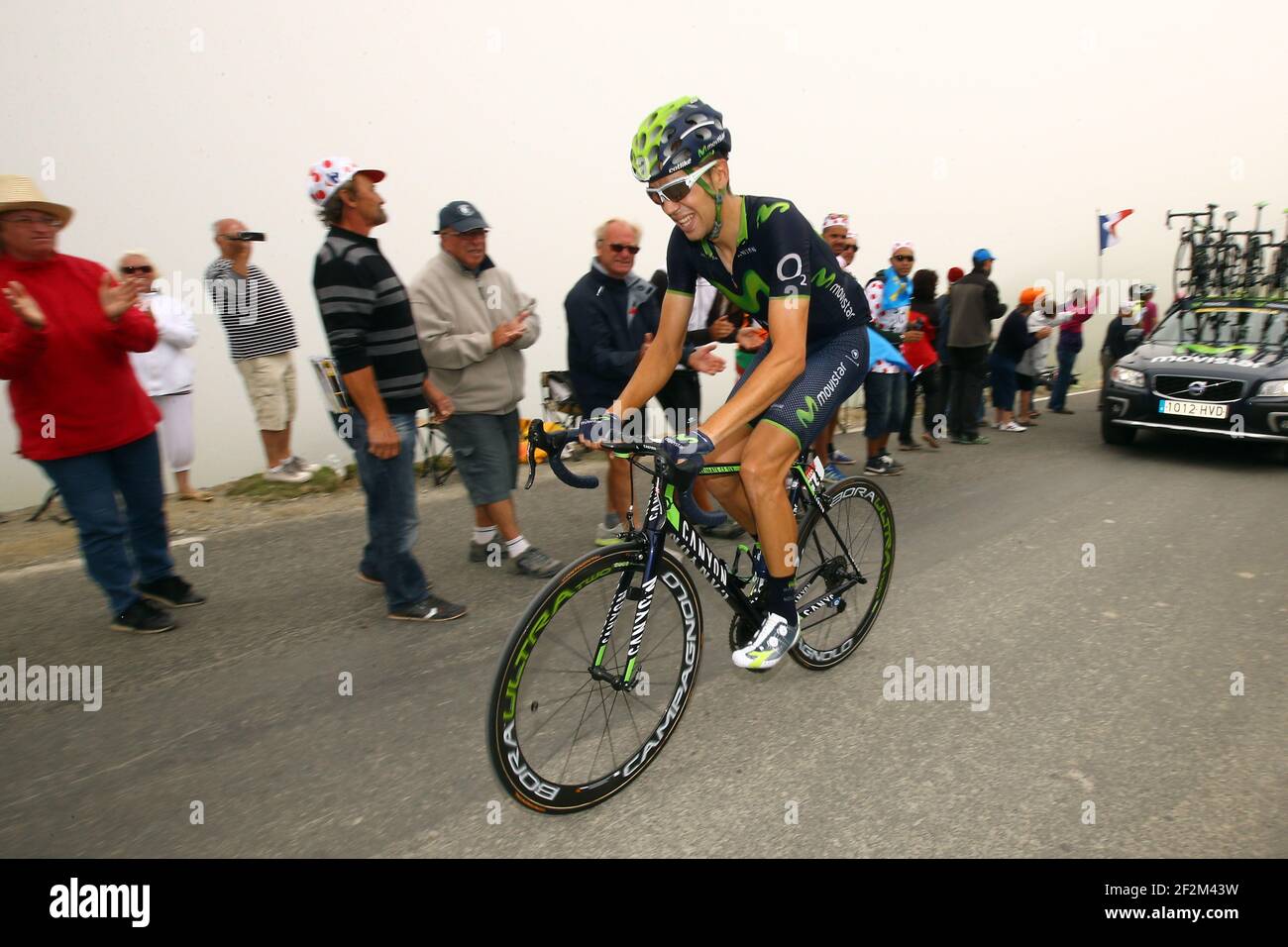 Jesus Herrada Lopez of Spain riding for Movistar Team is pictured in ...