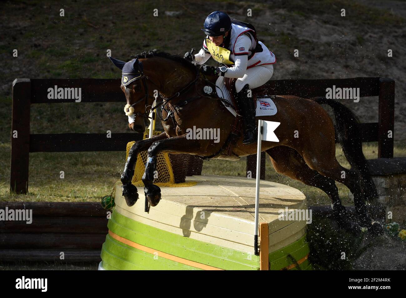 GEMMA TATTERSALL (GBR). RIDING ON CHICO BELLA P during the Concours ...