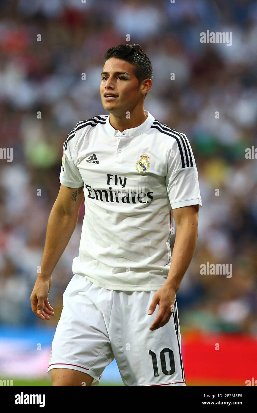 James Rodriguez of Real Madrid during the Spanish Championship Liga ...