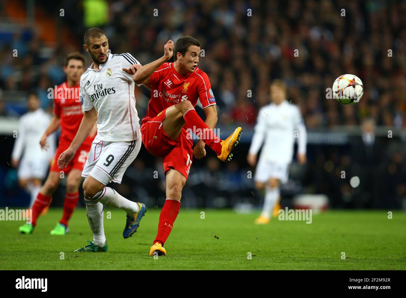 Javi Manquillo of Liverpool FC during the UEFA Champions League, Group ...