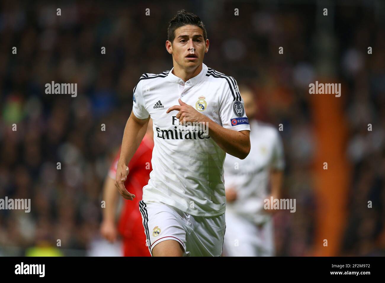 James Rodriguez of Real Madrid CF during the UEFA Champions League ...