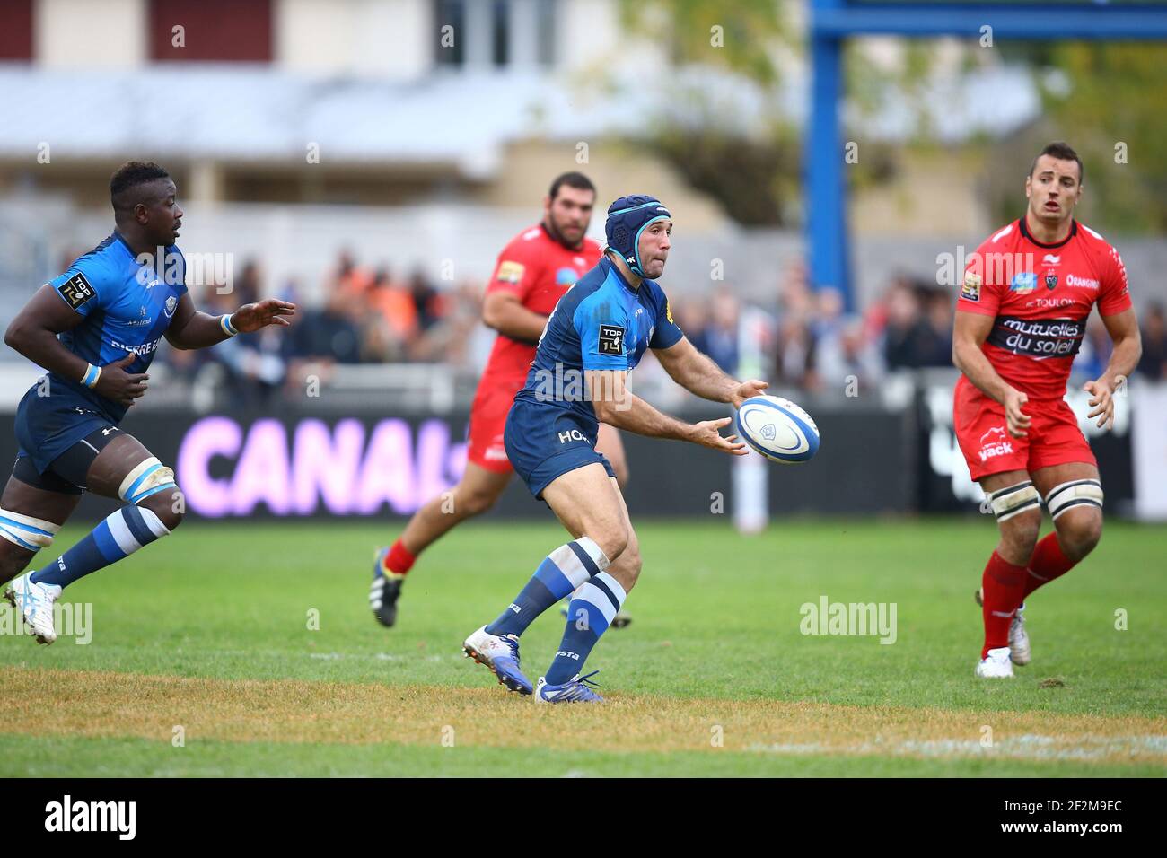 Romain Cabannes of Castres Olympique during the French Top 14 rugby ...